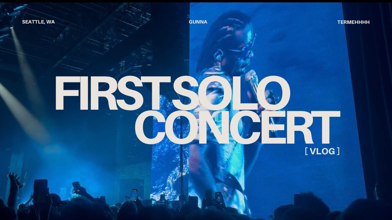 FIRST SOLO CONCERT! - YouTube