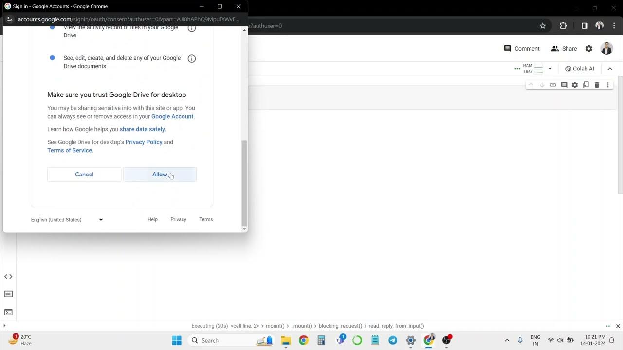 How to read a CSV File in Google Colab from Drive - YouTube