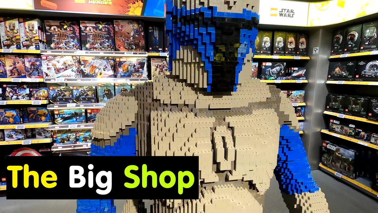 Legoland Lego Store | Legoland Billund | The Big Shop 2023 - YouTube