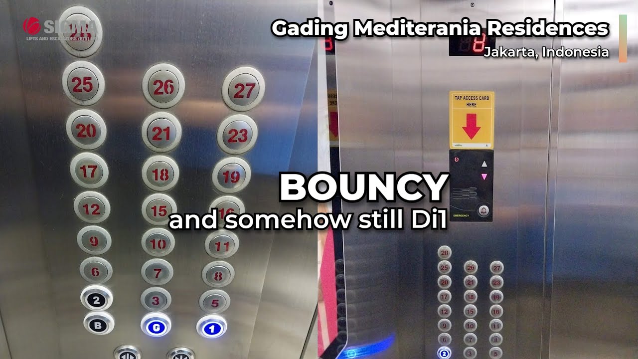SIGMA Traction Elevators - Gading Mediterania Residences, Jakarta, ID ...