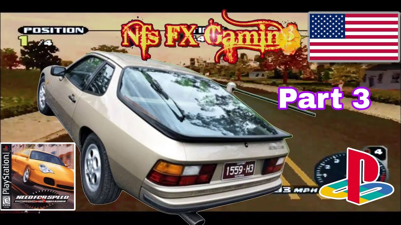 Game Nfs Porsche Unleashed Tournament race USA Part 3 | Emulator ePSXE ...