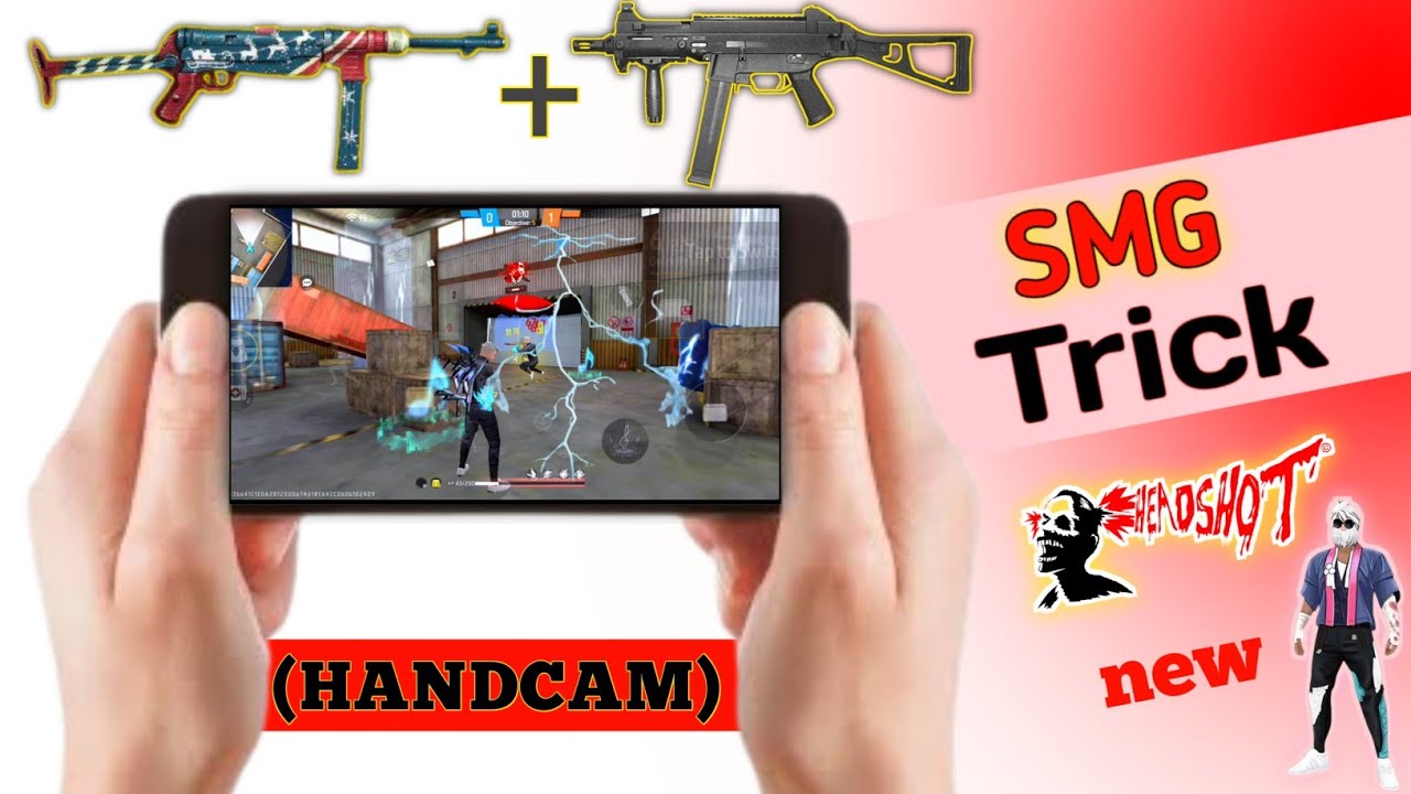 Smg Gun Only Red Number Headshot Trick Free Fire 🔥 Smg Gun Headshot