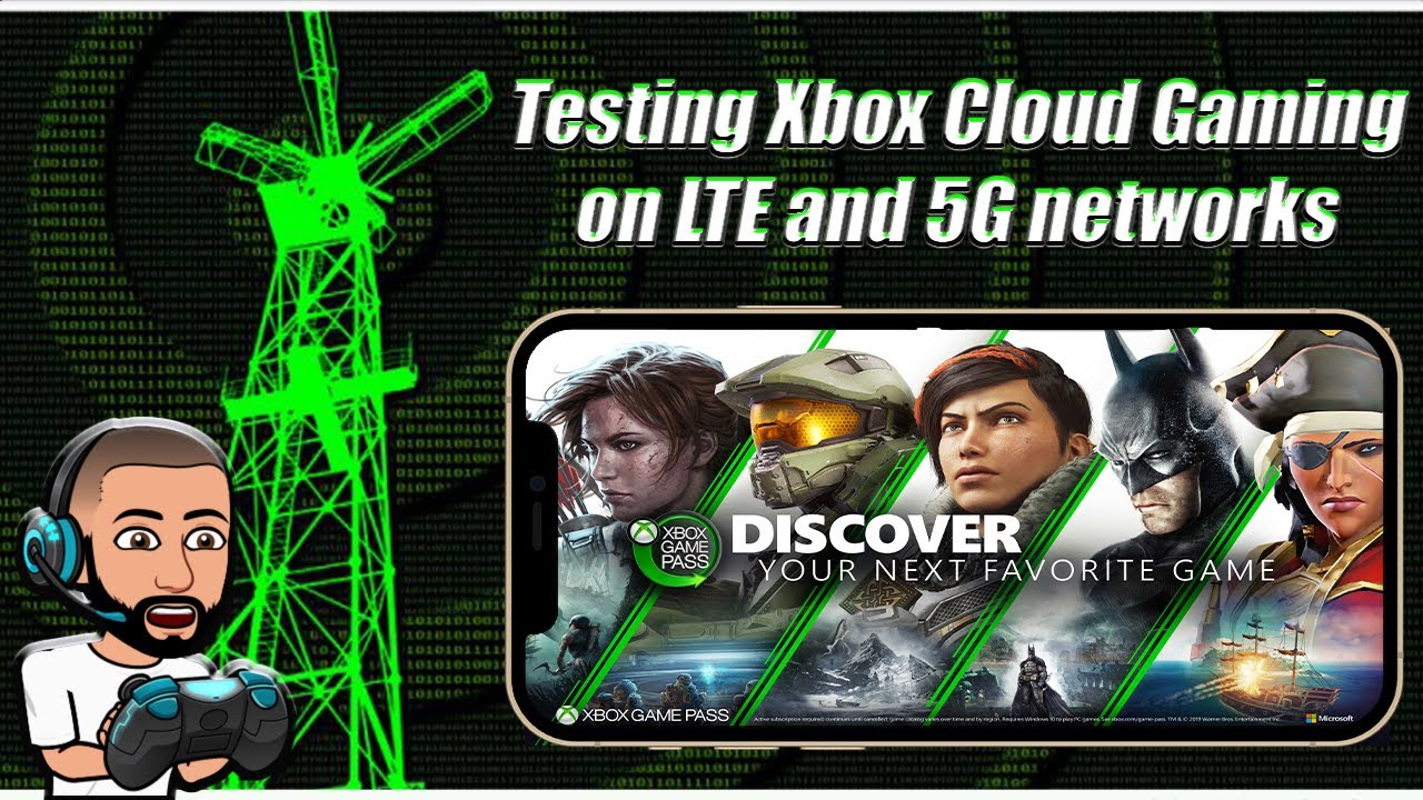 LTE and 5G With Xbox Cloud Gaming Beta - YouTube