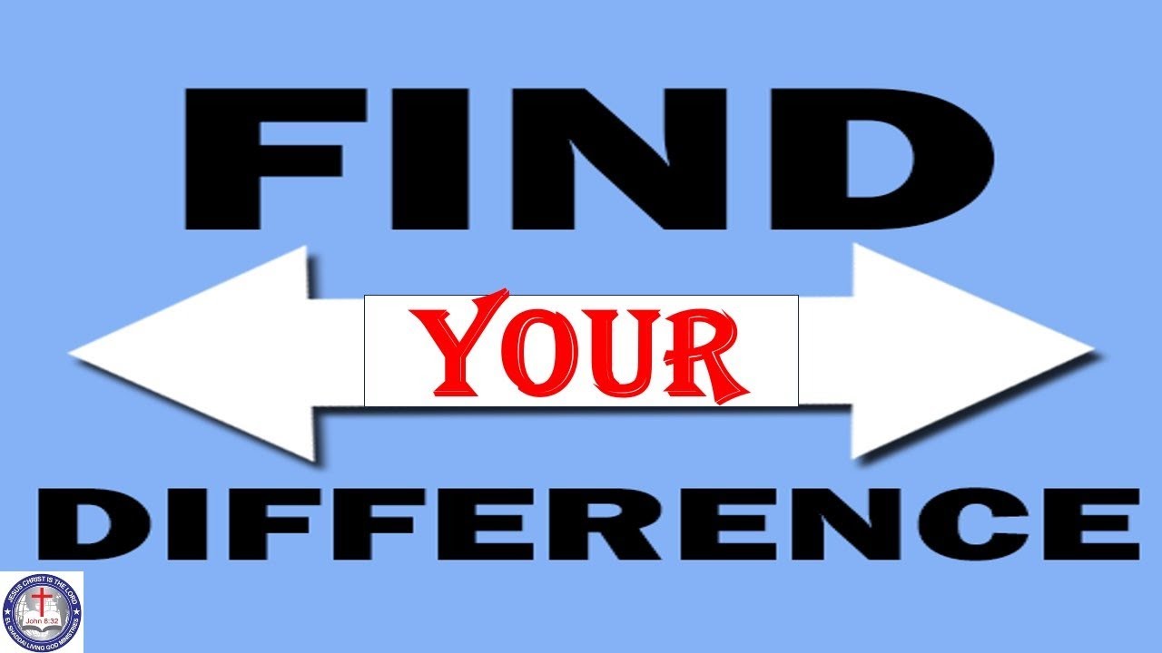 Find your difference by Bishop.Dr.Lawrence Gunasekaran - YouTube