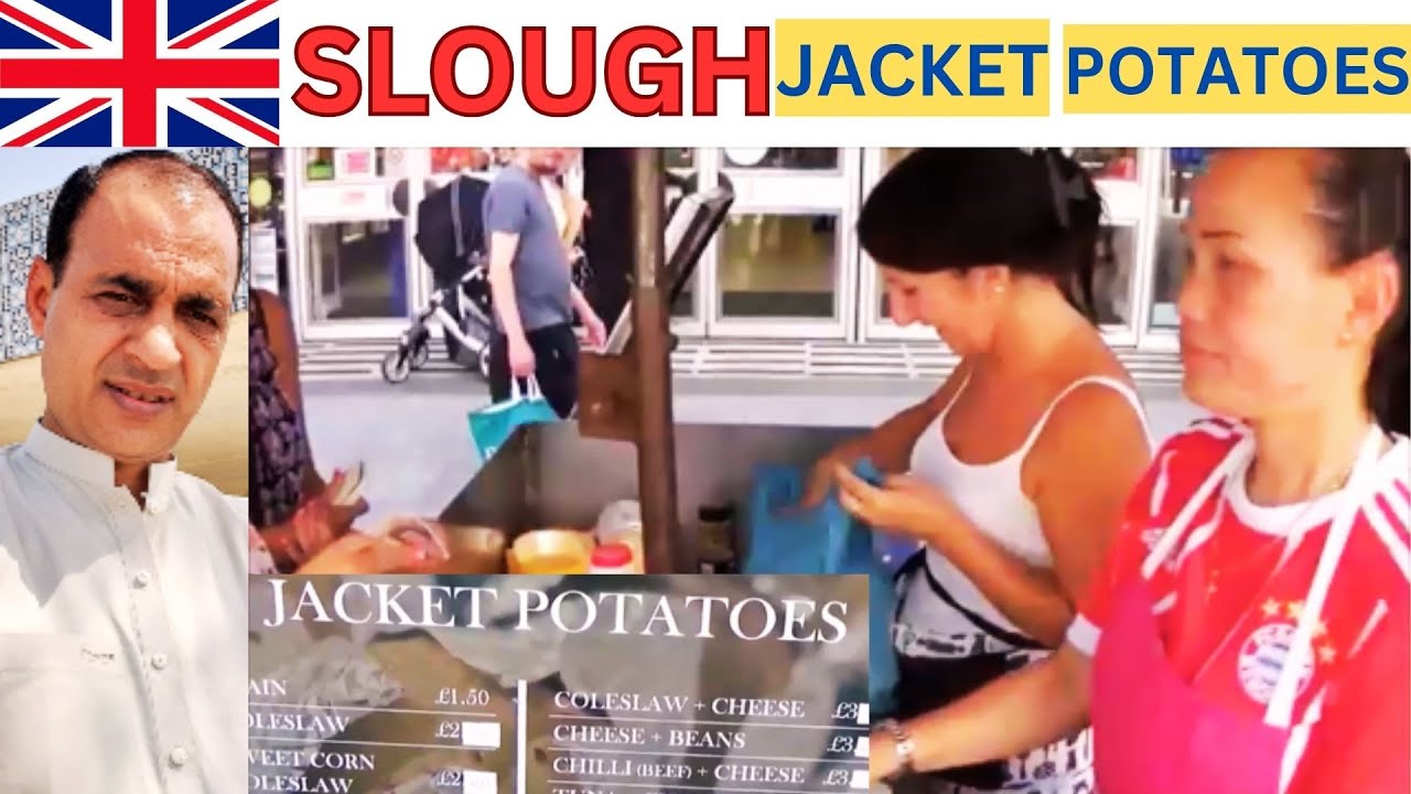 BEST JACKET POTATOES | BRITISH TRADITIONAL STREET FOOD SLOUGH || MPS ...