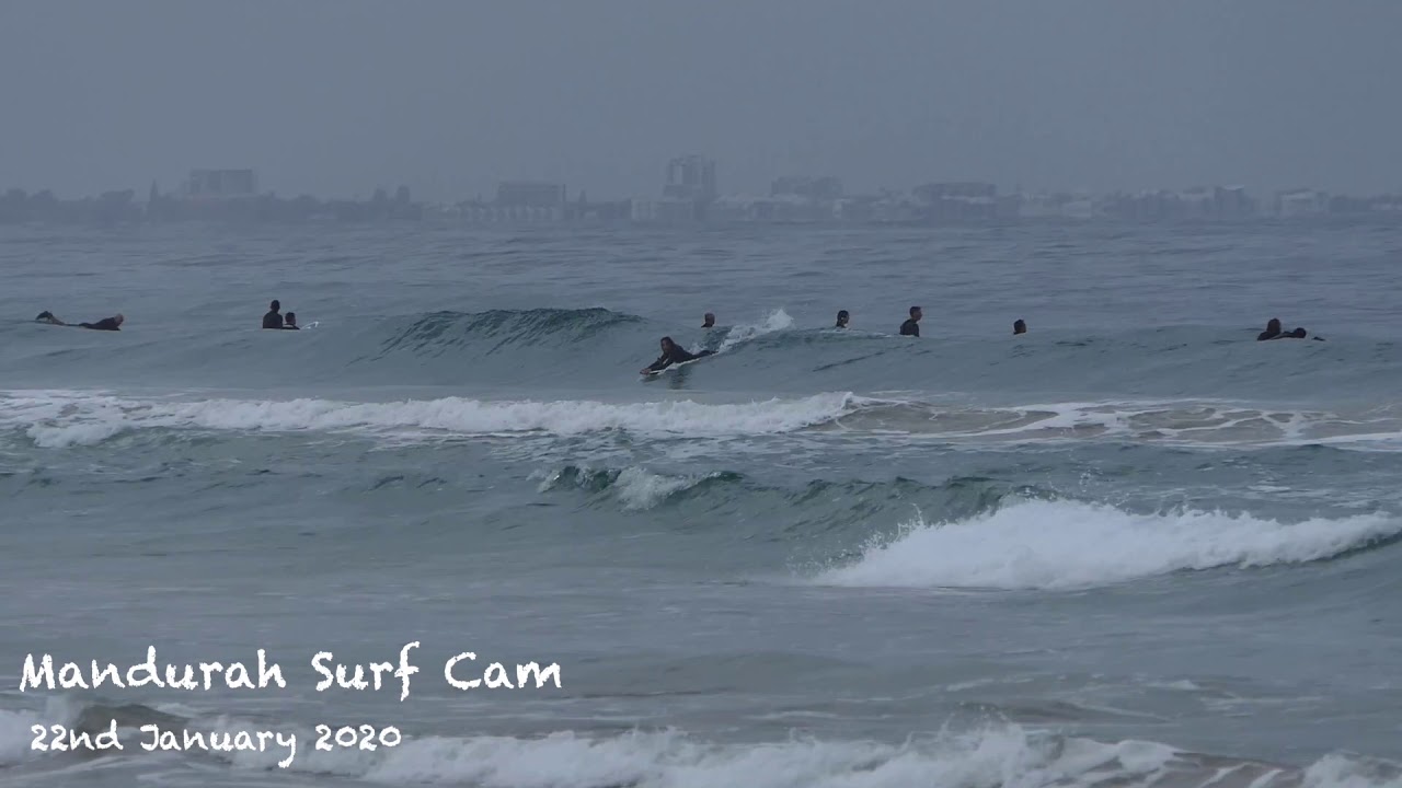 Mandurah Surf Cam – 22nd January - YouTube