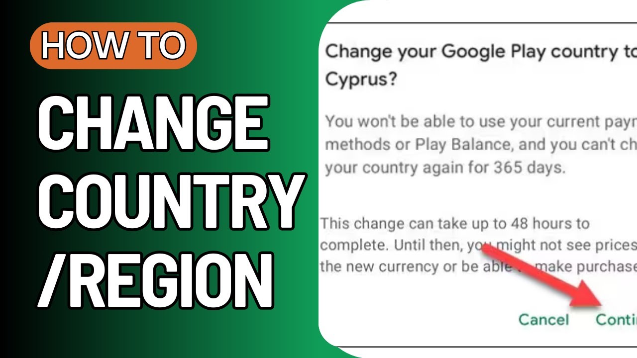 How To Change Google Play Store Country | Play Store Country Change ...