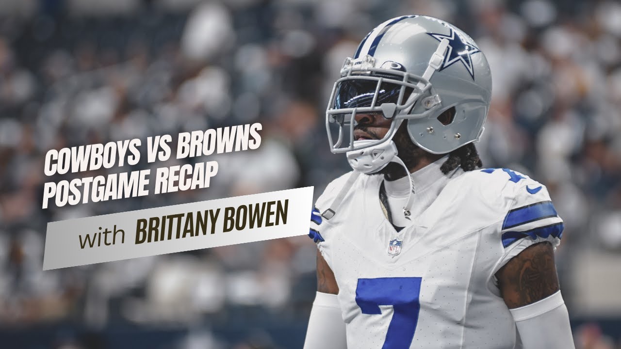 Dallas Cowboys Dominate In Week 1 33-10 Over the Cleveland Browns | D ...