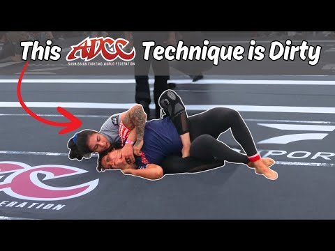 Using the Muffler in ADCC Semi-Final | BJJ Commentary
