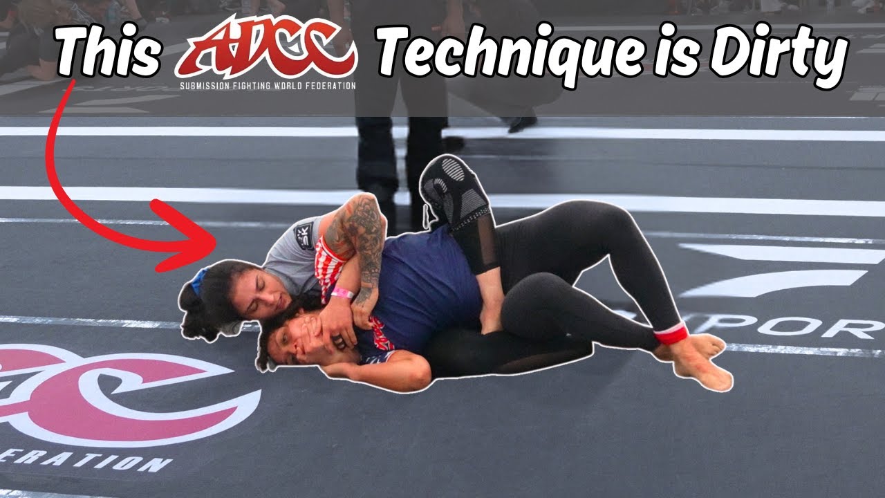 Using the Muffler in ADCC Semi-Final | BJJ Commentary - YouTube