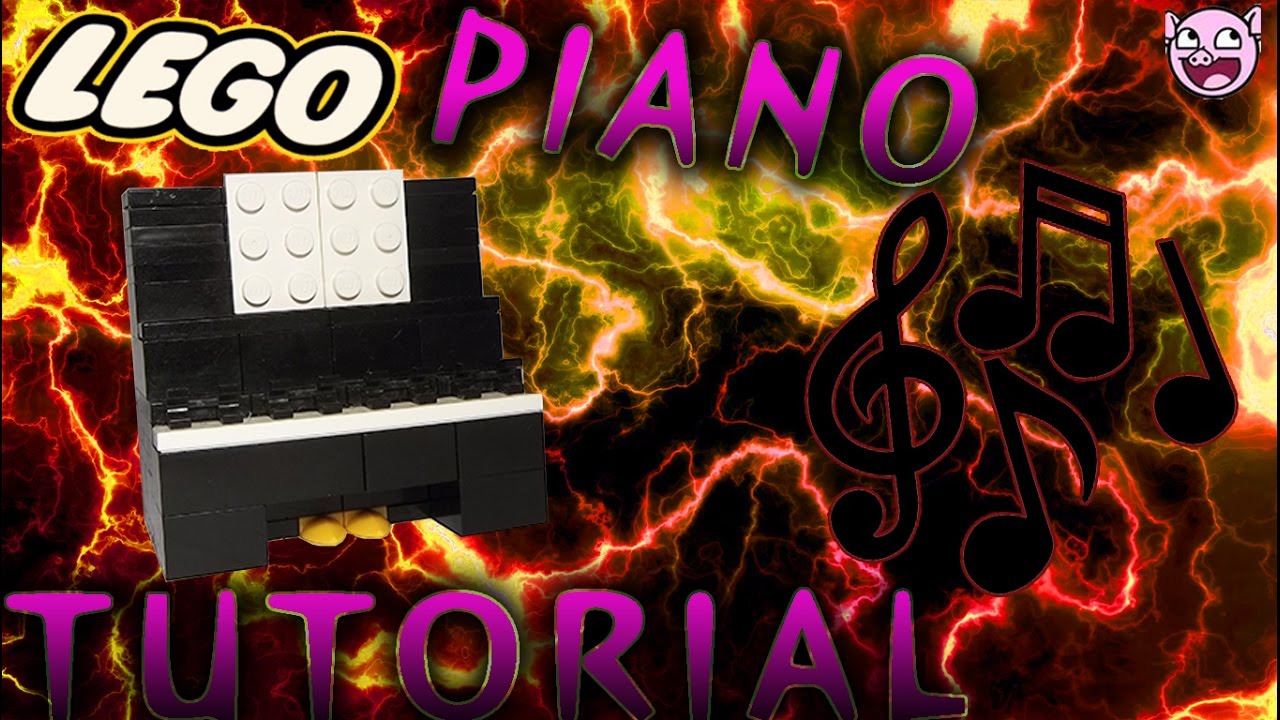 Lego Piano - MOC +Tutorial Included - How to build a Lego Piano - YouTube