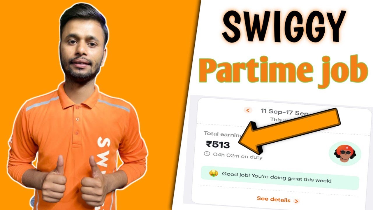 Swiggy partime job | VLOG 183 | #swiggydeliveryboy #partimejob #job # ...