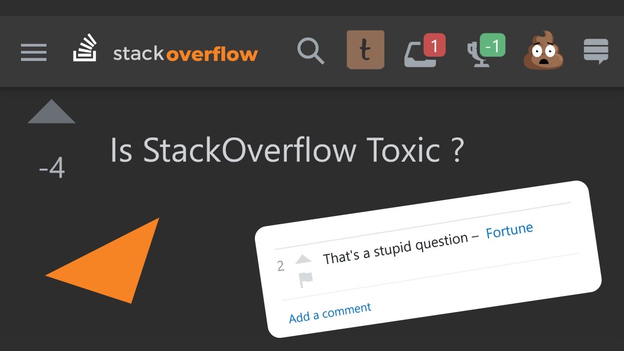 Is Stackoverflow Toxic Youtube