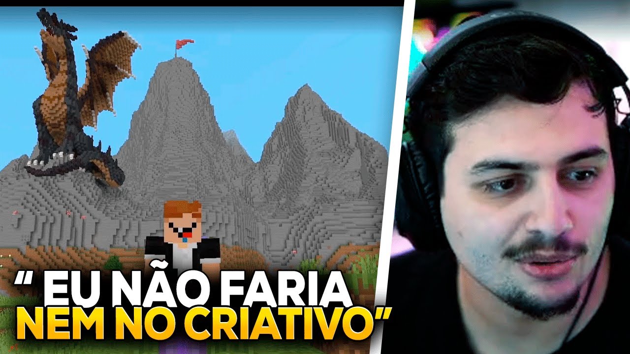 GABE REAGE Construindo a MAIOR MONTANHA do Minecraft - Craft Games 253 ...
