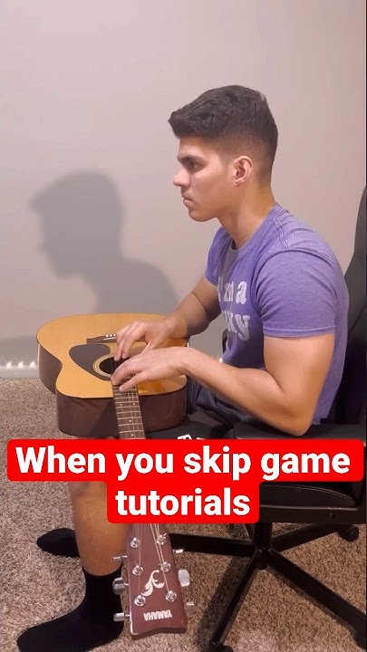 When you skip game tutorials🤦‍♂️ #shorts #gaming - YouTube