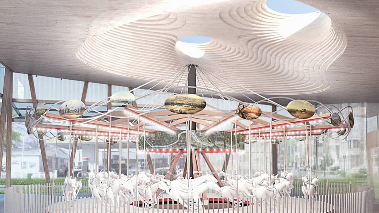 Brownstein-Selkowitz Carousel Building - YouTube