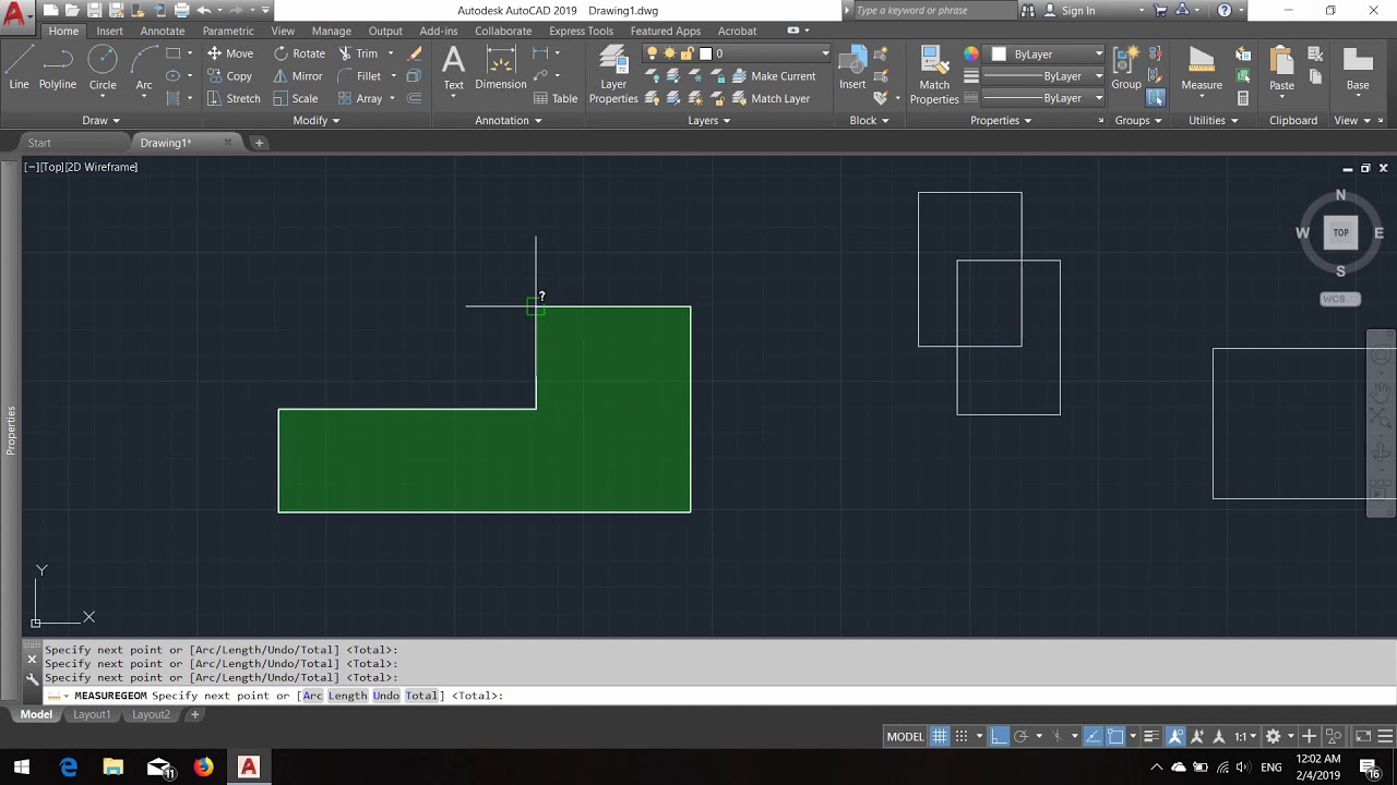 Aprende Autocad - Comando de Area - YouTube
