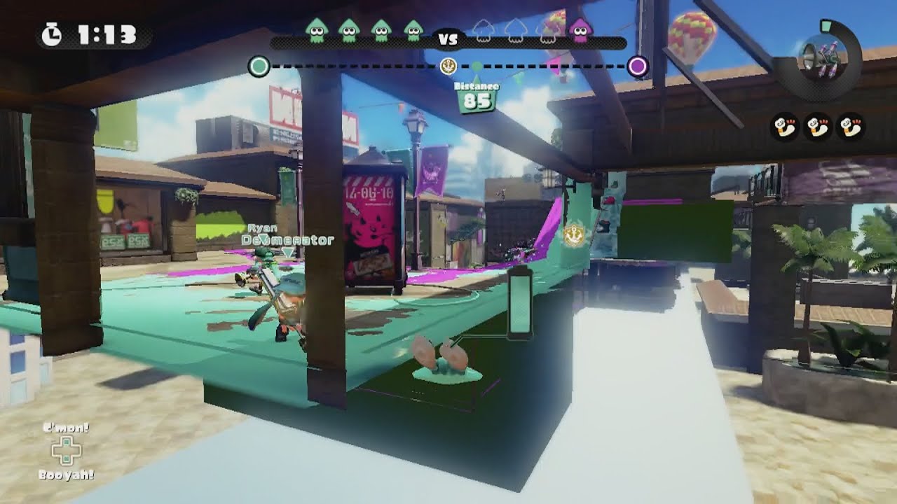 [Splatoon] Arowana Mall: Extended Out of Bounds! - YouTube