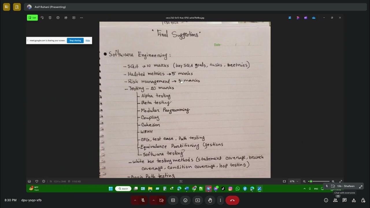 CSE327 | Final Term Overview | Asif Ruhani (AR) | BUBT - YouTube