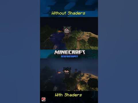 Minecraft - With & Without Shader - Best Shader - YouTube