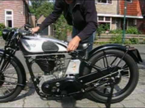 Norton M30 International 498 cc ohc single 1936 - YouTube