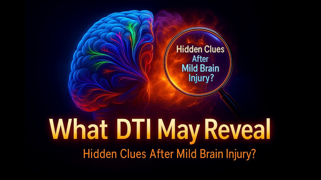 What DTI May Reveal: Clues to Hidden Damage After Mild Brain Injury Dr ...