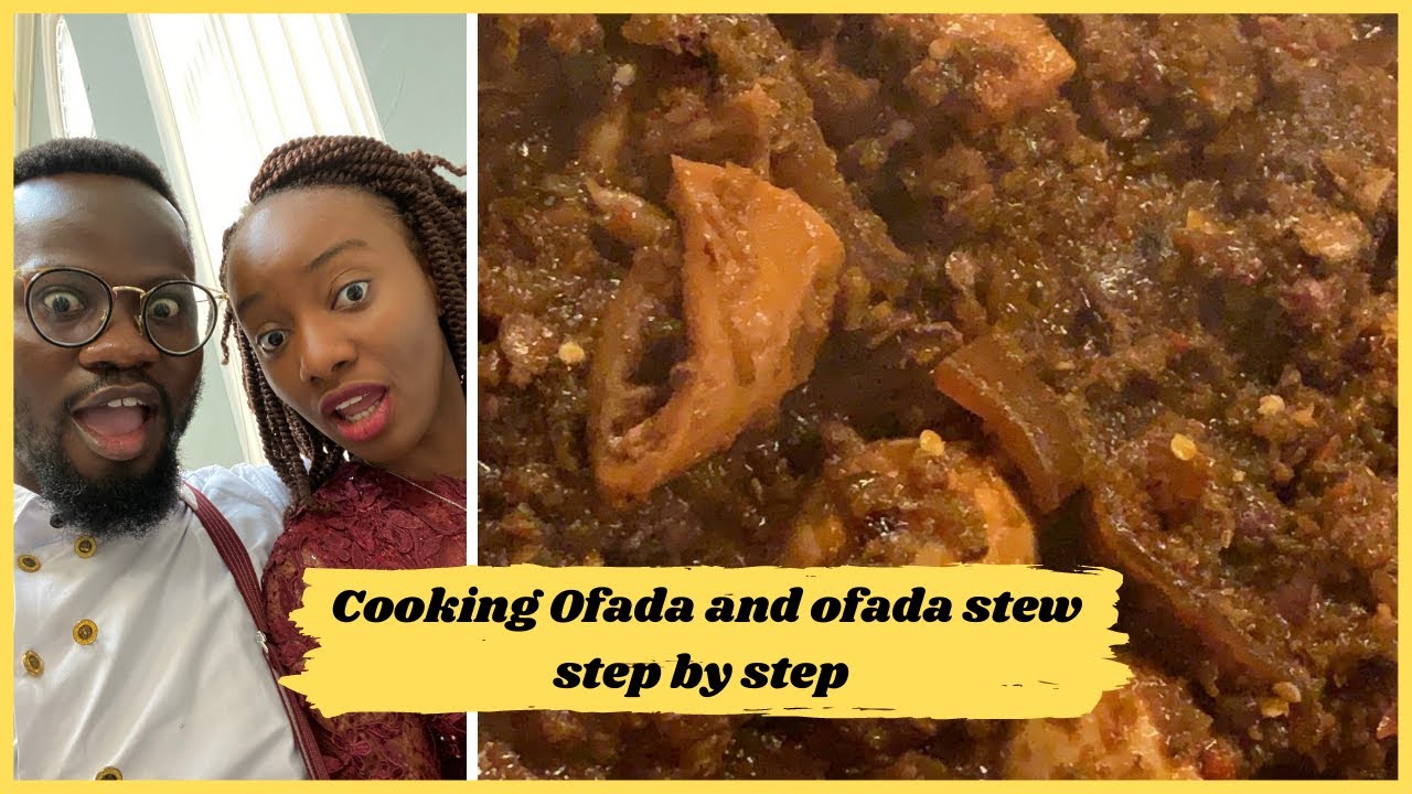 How to cook Ofada rice&Ayamase stew sauce from scratch - YouTube