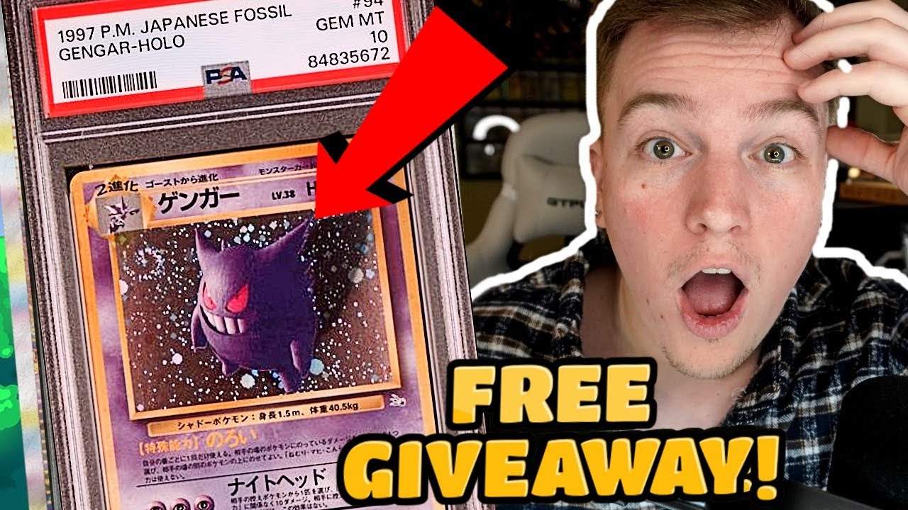 EXPENSIVE GENGAR CHASE SLAB! - Pokémon Card Stream - YouTube