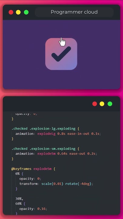 Checkbox Micro Animation with HTML, CSS, and JavaScript 🔥🔥🔥 - YouTube