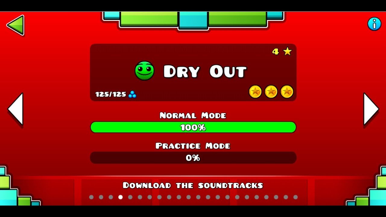 Geometry Dash | Dry Out by RobTop - YouTube