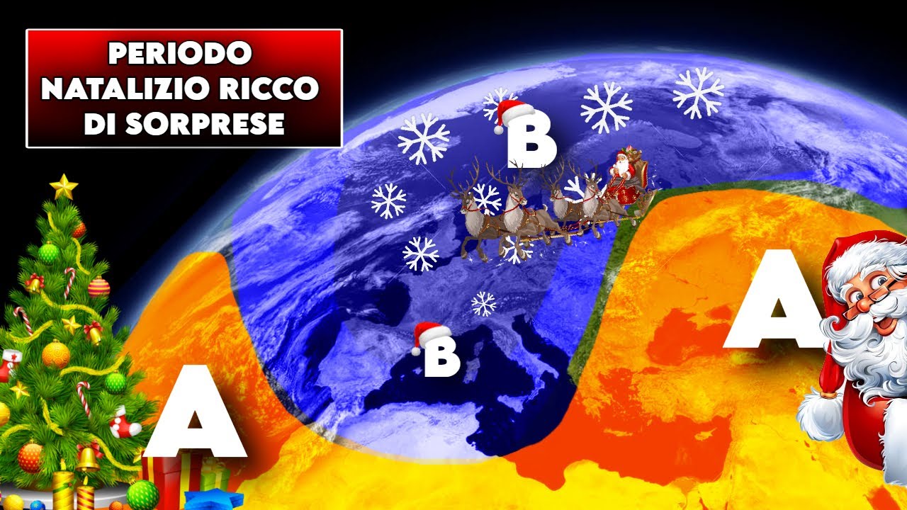 METEO- TENDENZA PER NATALE STRAORDINARIA: SUPER GELO E FREDDO DAL ...
