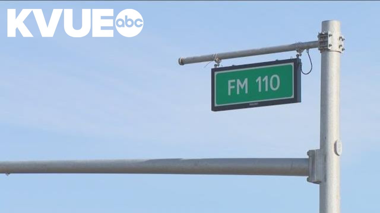 Ribbon cutting held to celebrate completion of FM 110 in San Marcos ...