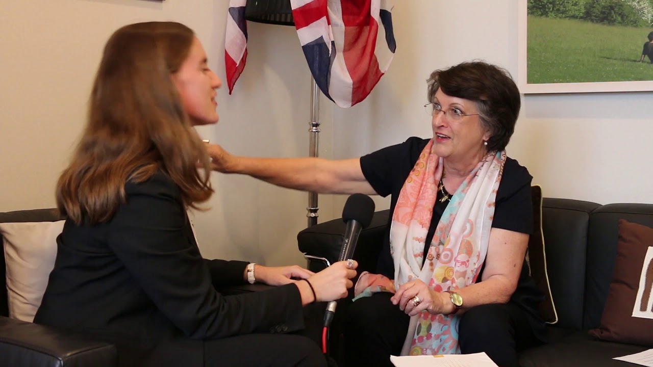 Talking Wildlife Trafficking with MEP Catherine Bearder - YouTube