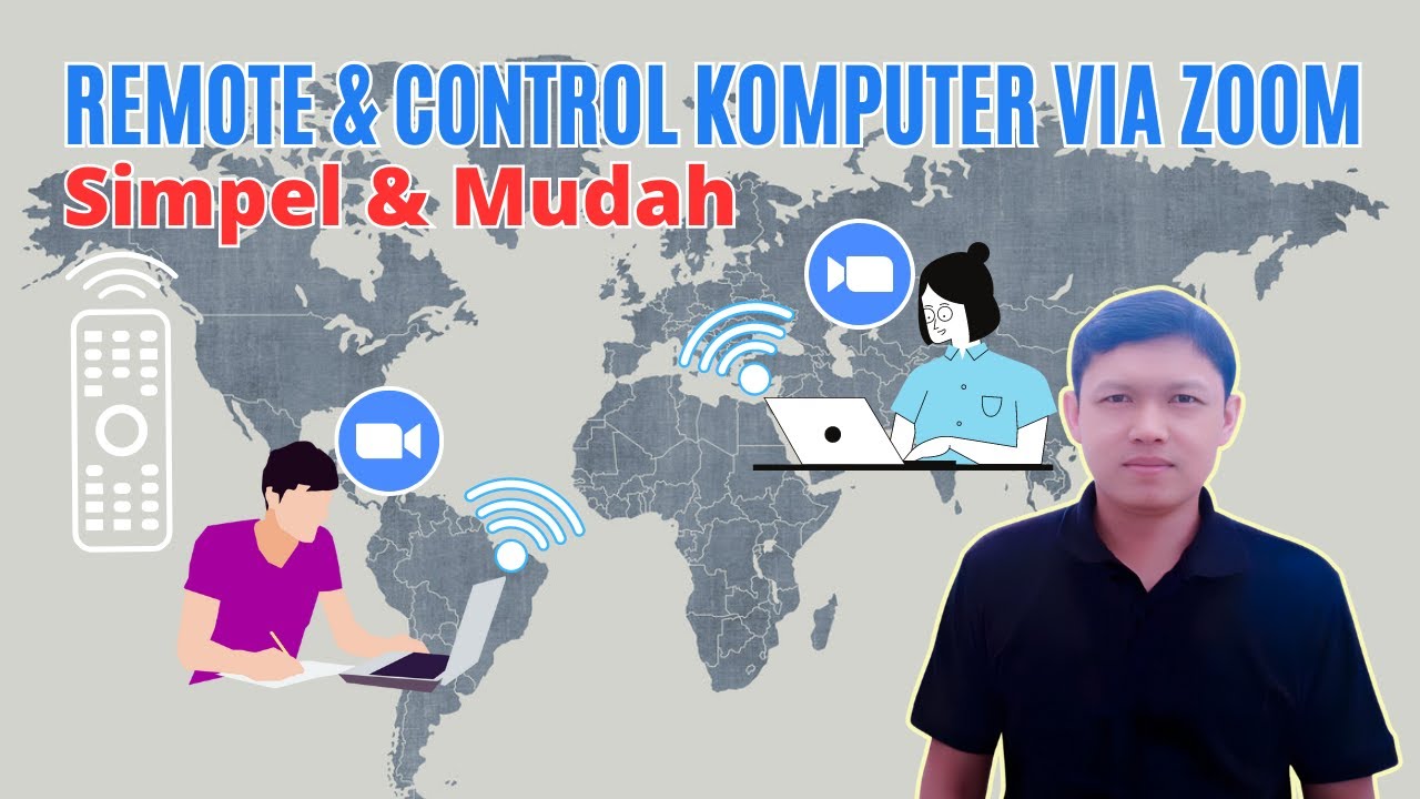 Cara Remote & Control Komputer Dari Mana Saja Dengan Zoom. - YouTube