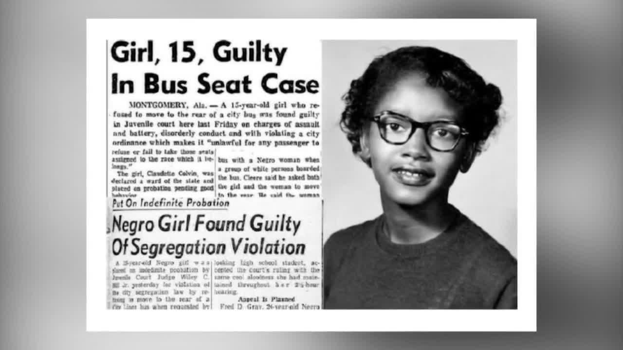 Alabama's Black History: Claudette Colvin - YouTube
