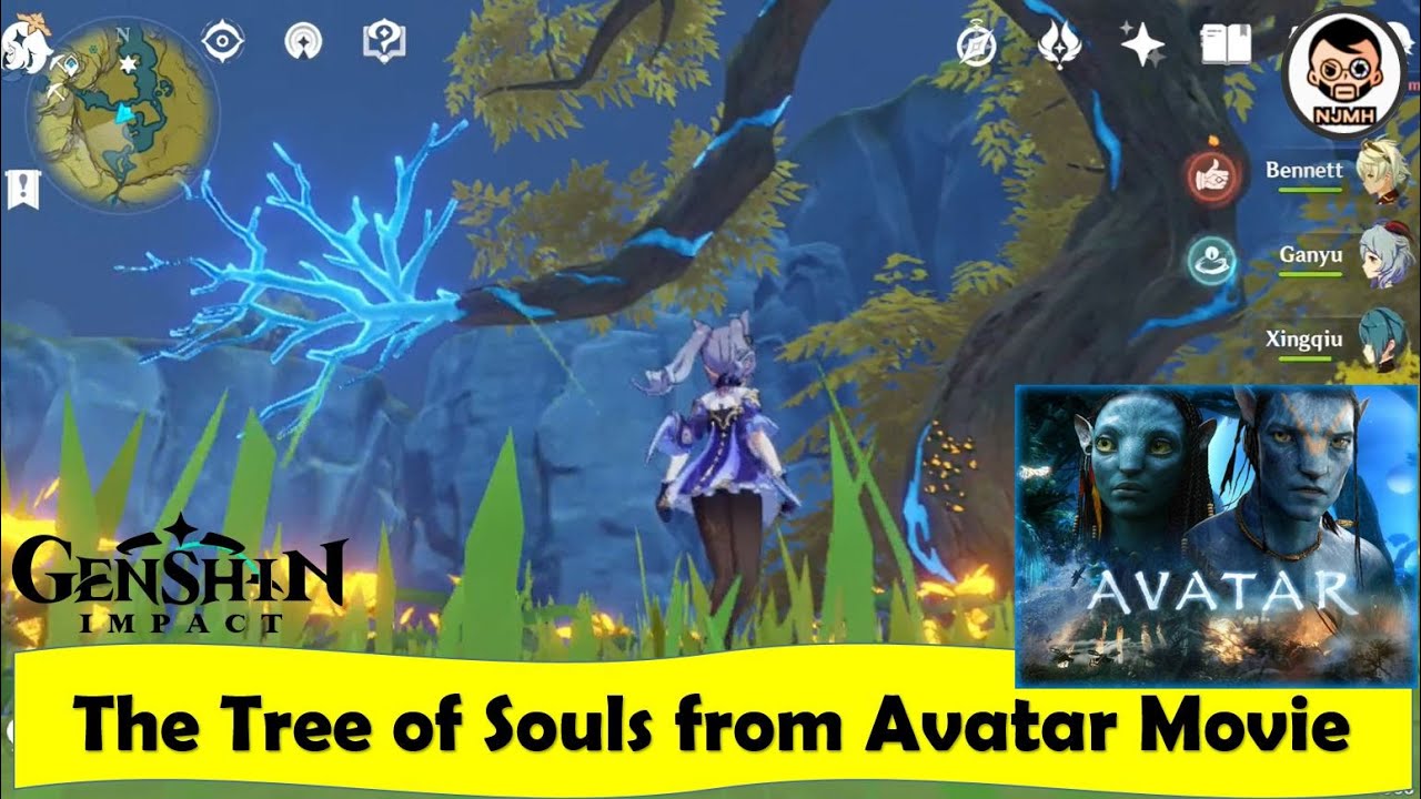 Avatar Movie Spiritual Tree (The Tree of Souls) of Pandora is in ...