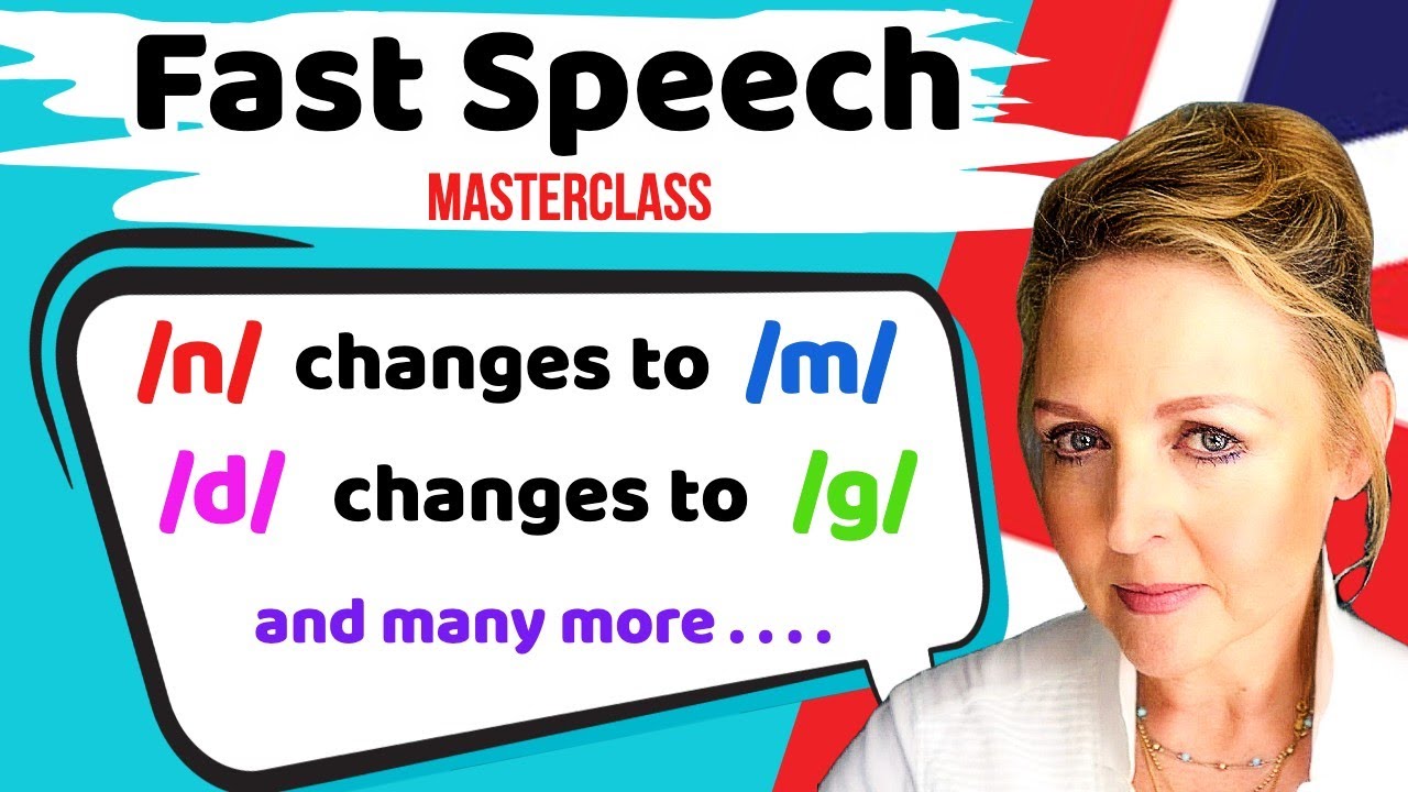 How Words Change in Fast Speech - Improve Speaking & Fluency -British ...