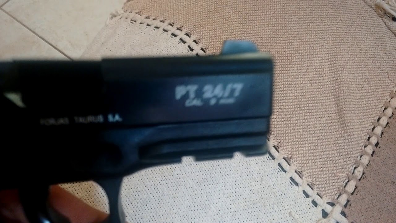 Pistola Airsoft 24/7 cal 9mm Forjas Taurus S.A. - YouTube