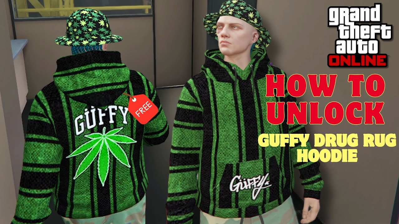 How to Unlock the Guffy Drug Rug Hoodie in GTA Online - YouTube