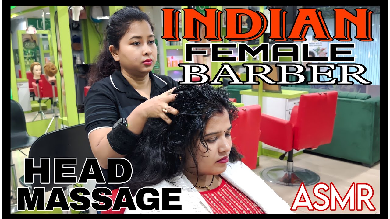 ASMR Indian Head Massage For Relaxation || Getting Stress Free ...