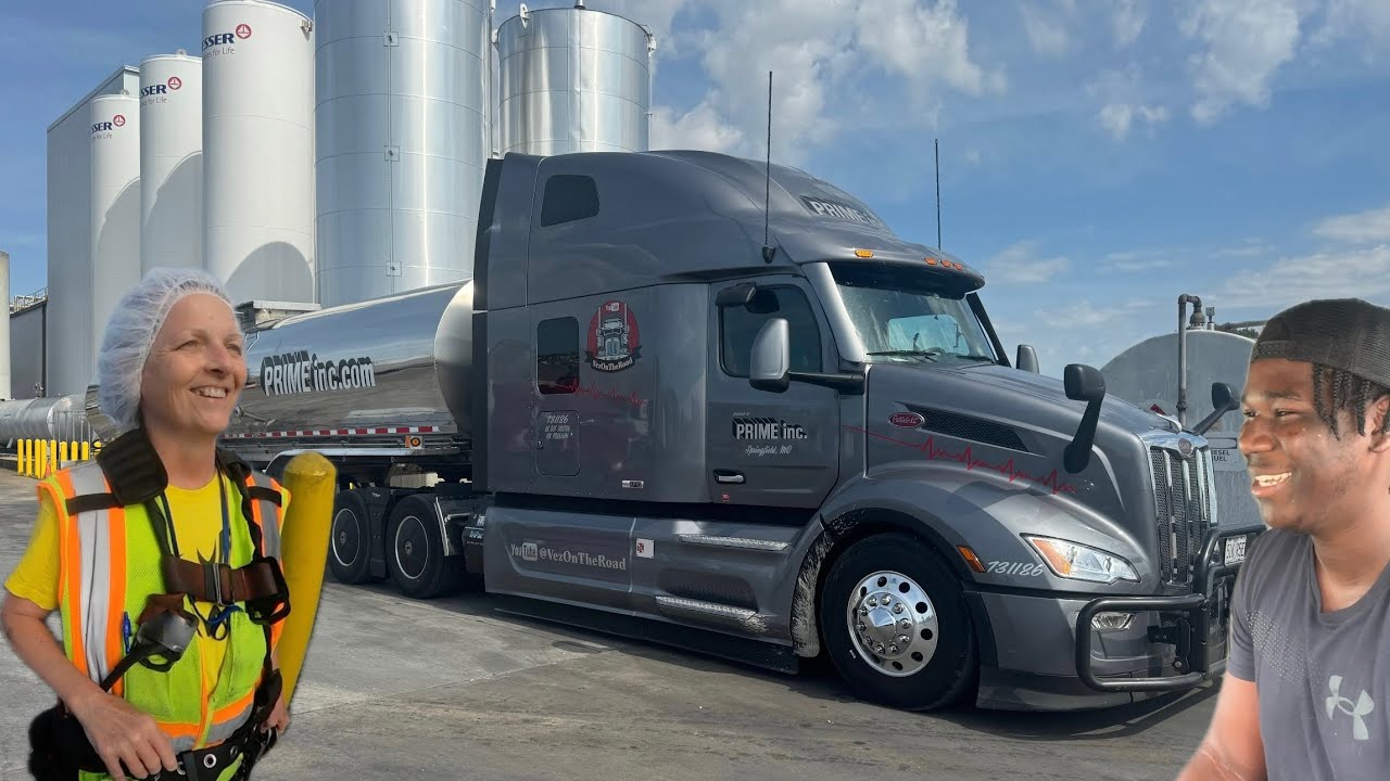 Day In the Life of a Prime Inc Tanker Driver: From Empty Tank to Full ...