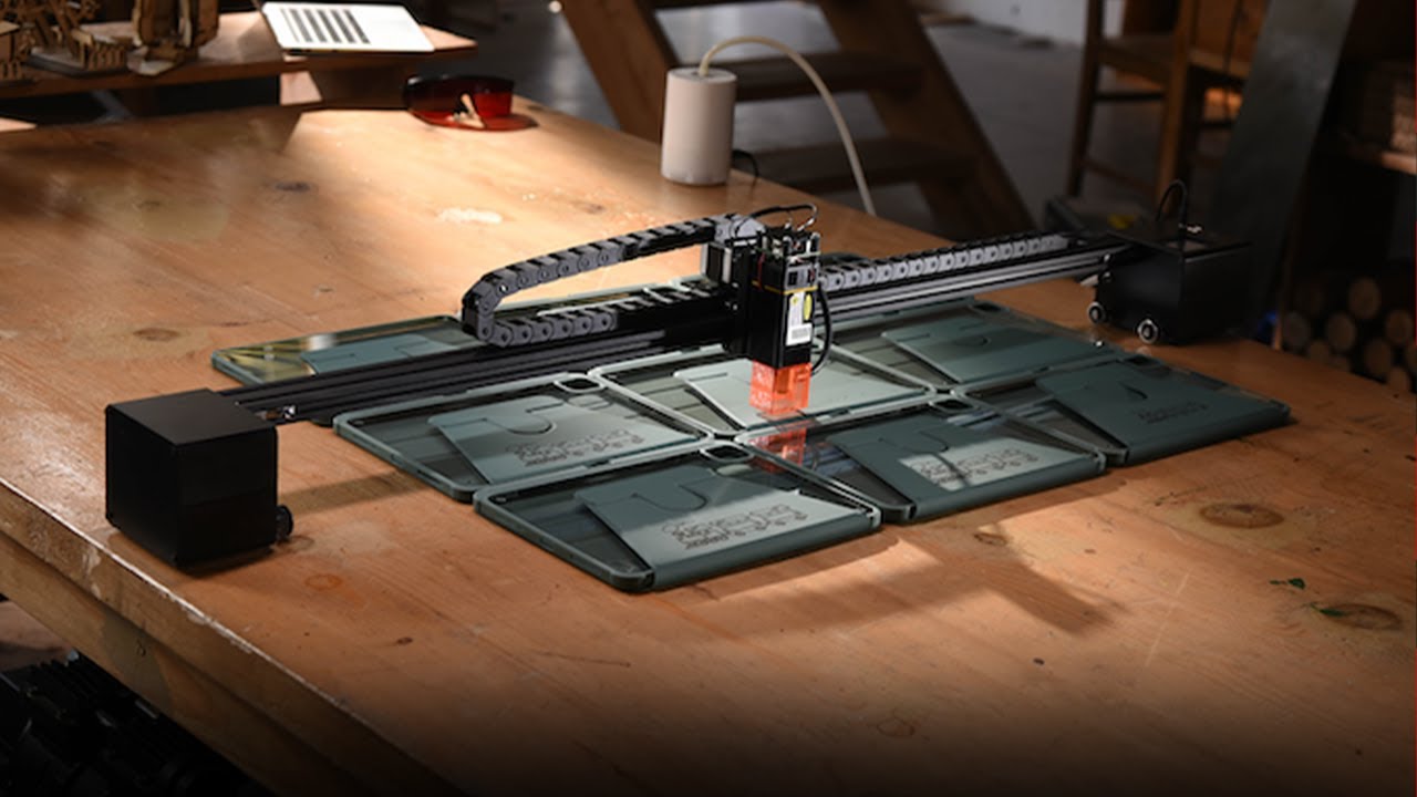 Spider X1 Ultimate Modular All-In-1 Laser Engraver & Cutter - YouTube