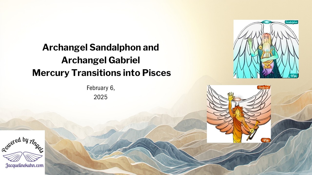 Angels And Astrology Video Extra - Archangels Sandalphon And Gabriel As ...