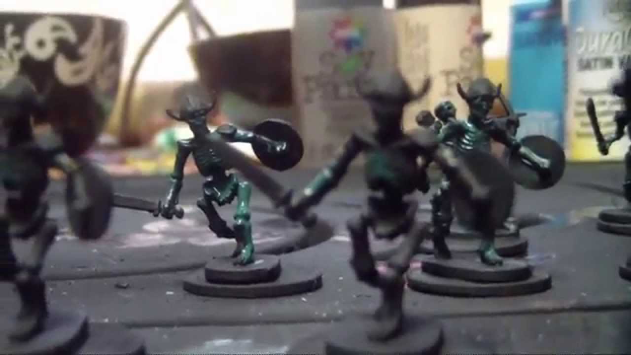 Caesar Miniatures Undead Boxed Set Review - YouTube