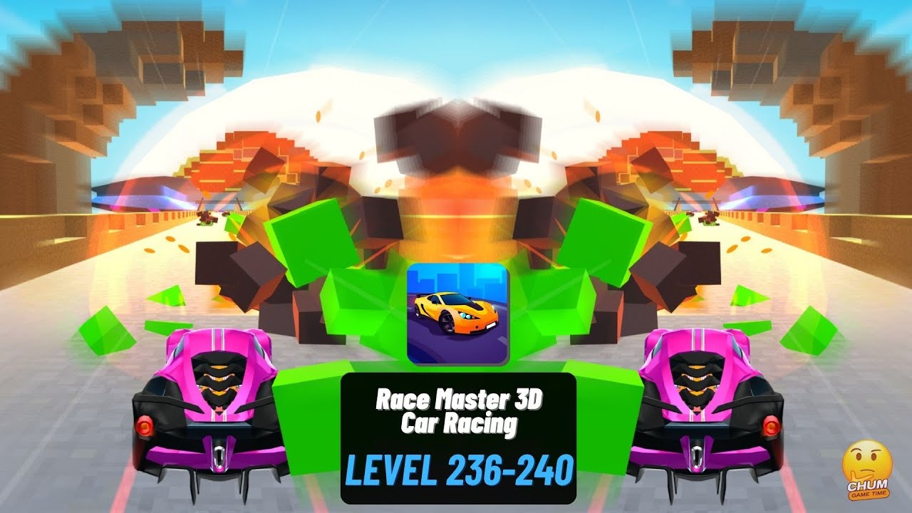 Race master 3D - Car Racing - Level 236-240 - Gameplay walkthrough ...