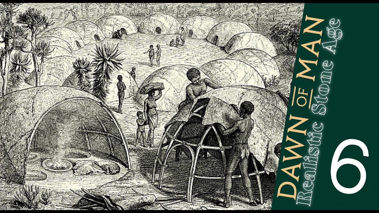 Dawn Of Man: S6 Ep08 - Realistic Stone Age - Expanding the village ...