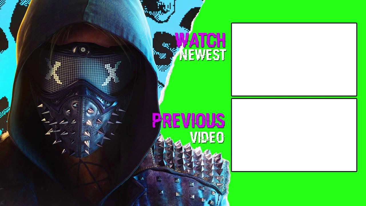 Gaming End Screen with GREEN SCREEN [FREE USE] - YouTube