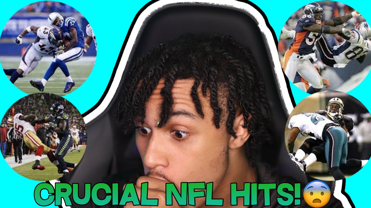 CRUCIAL NFL HITS!😨 flvshy.siah reacts (PleaseGTF) #Viral #Reaction # ...