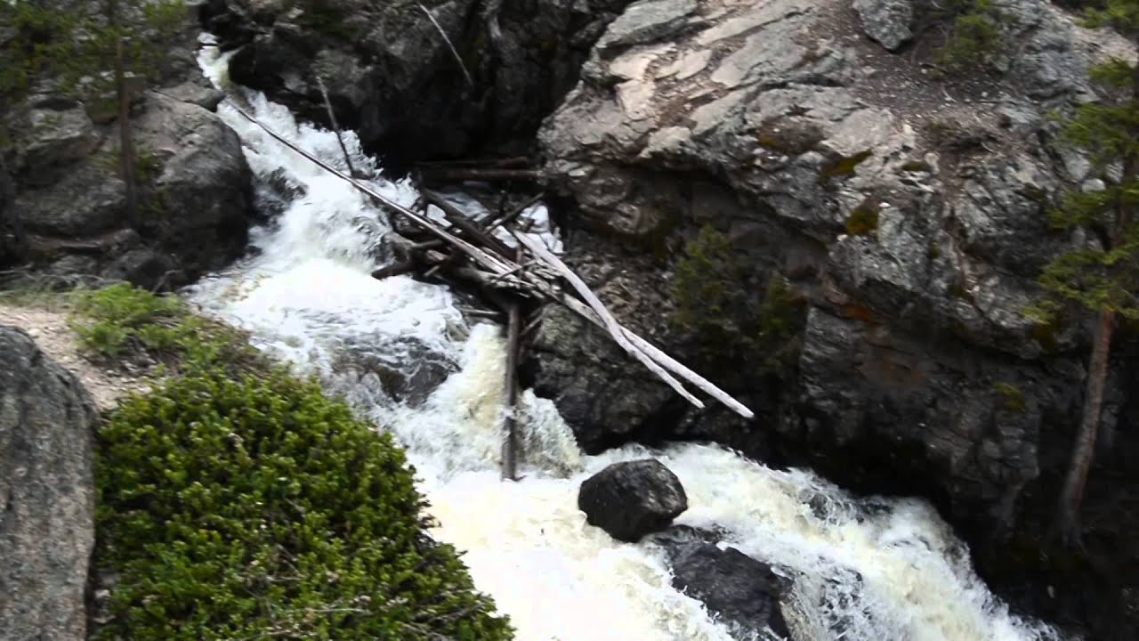 Adams Falls, Grand Lake, CO (5/22/14) - YouTube