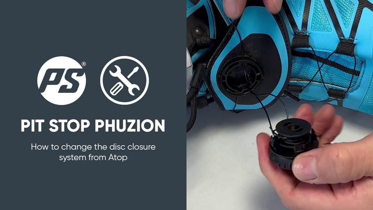 How to change the disc closure system from Atop - Pit Stop - YouTube